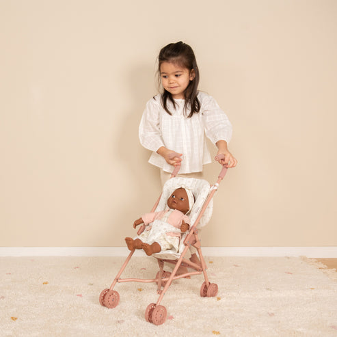 Little Dutch Metal Doll Stroller | Doll Pushchair | Scandiborn