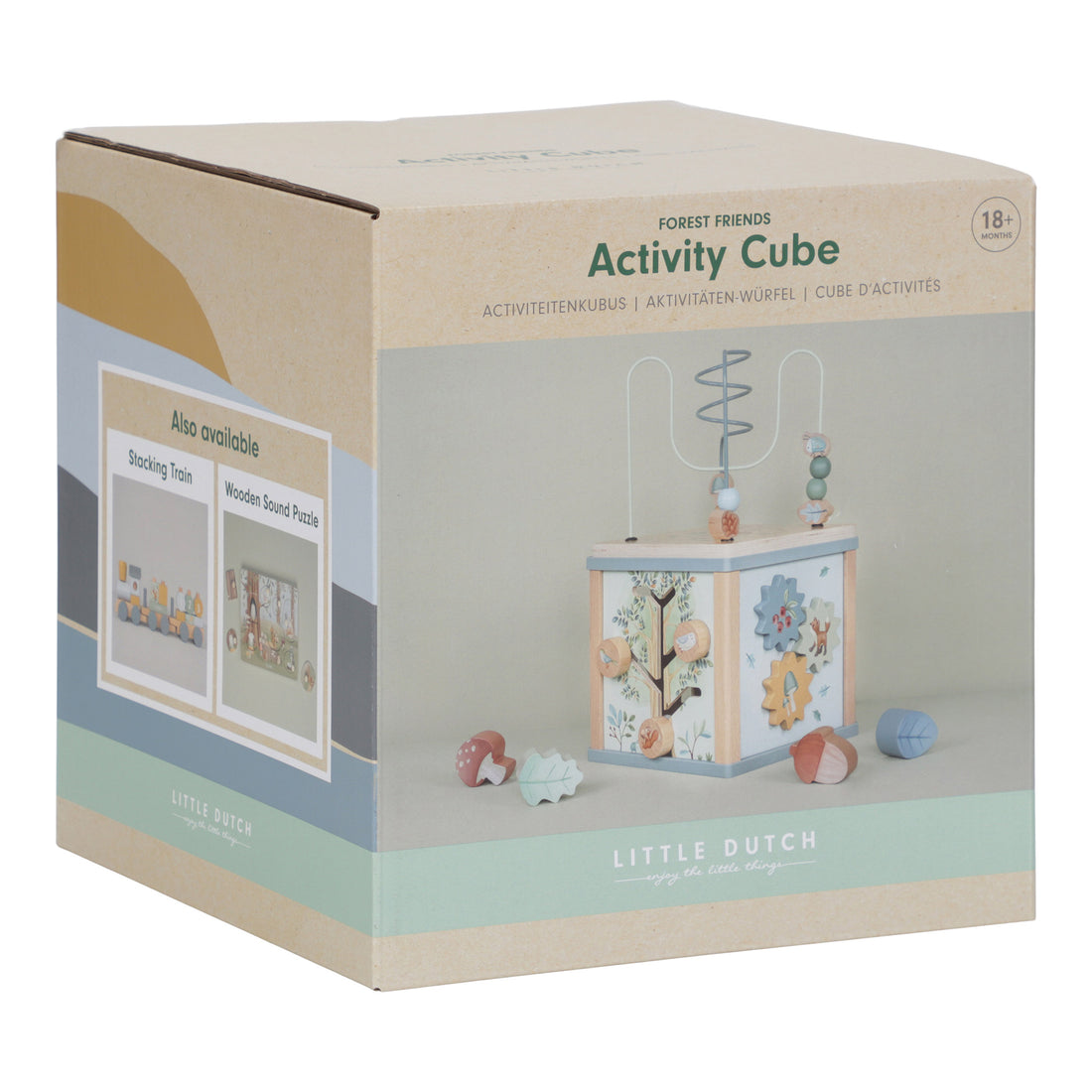 Little Dutch Activity Cube - Forest Friends | Scandiborn