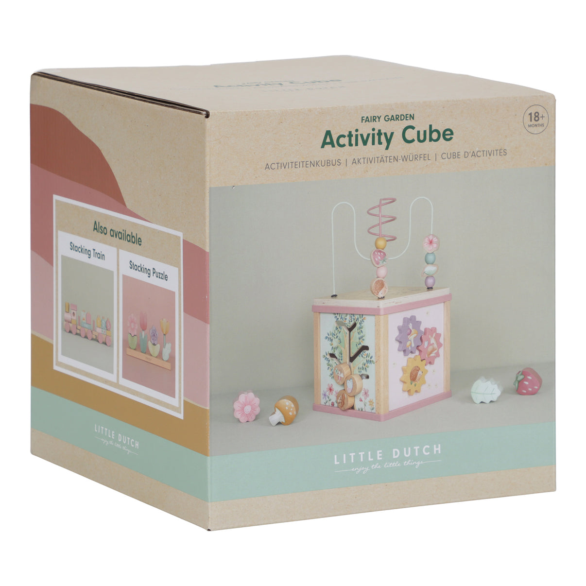 Little Dutch Activity Cube - Fairy Garden | Scandiborn