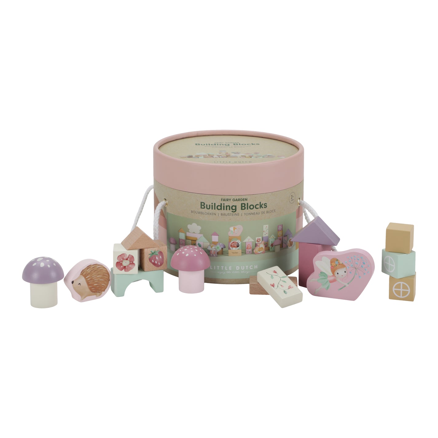 Little Dutch Wooden Building Blocks - Fairy Garden | Scandiborn