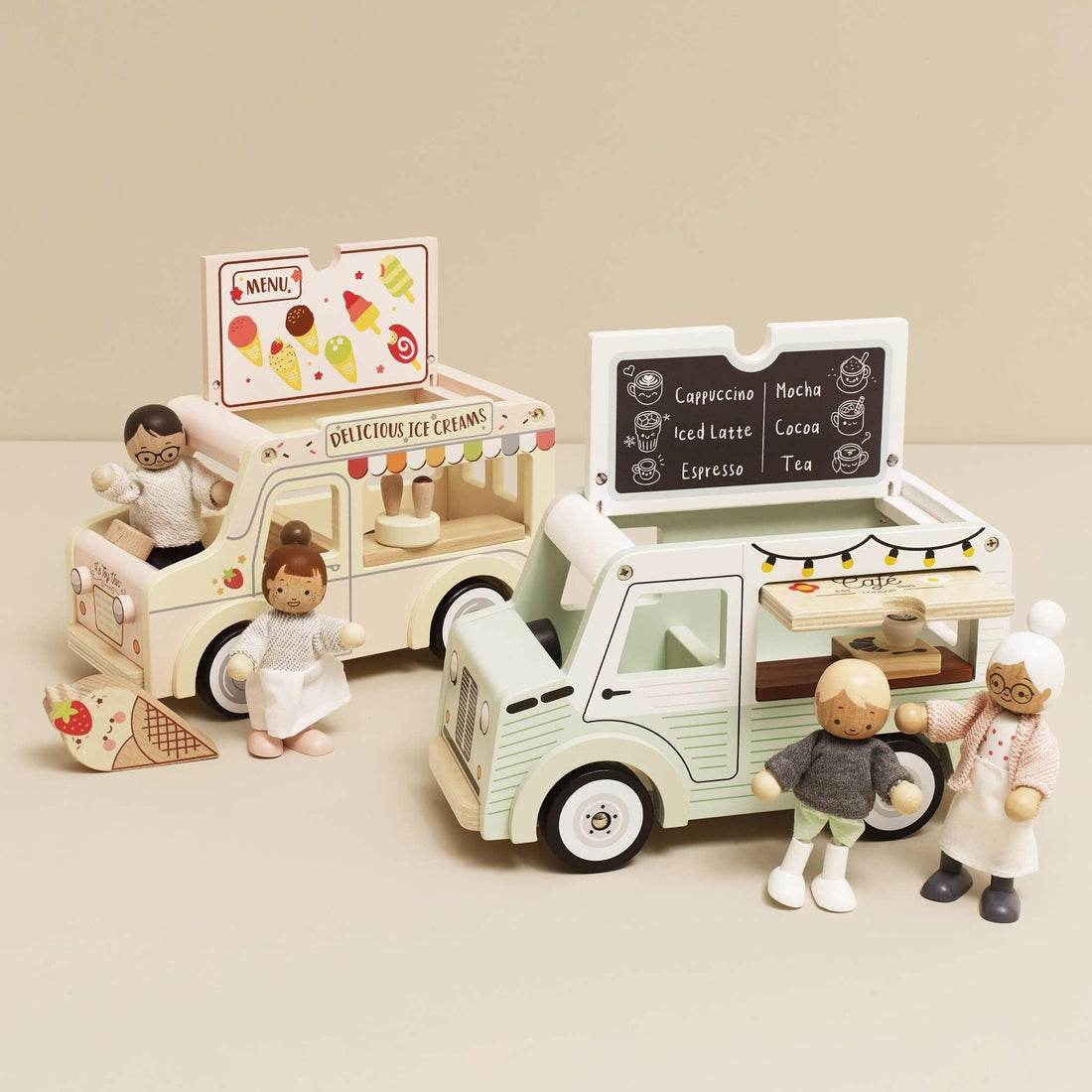 Le Toy Van Wooden Cafe Van | Scandiborn