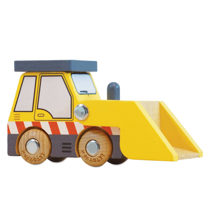 Le Toy Van Wooden Bulldozer | Vince | Scandiborn