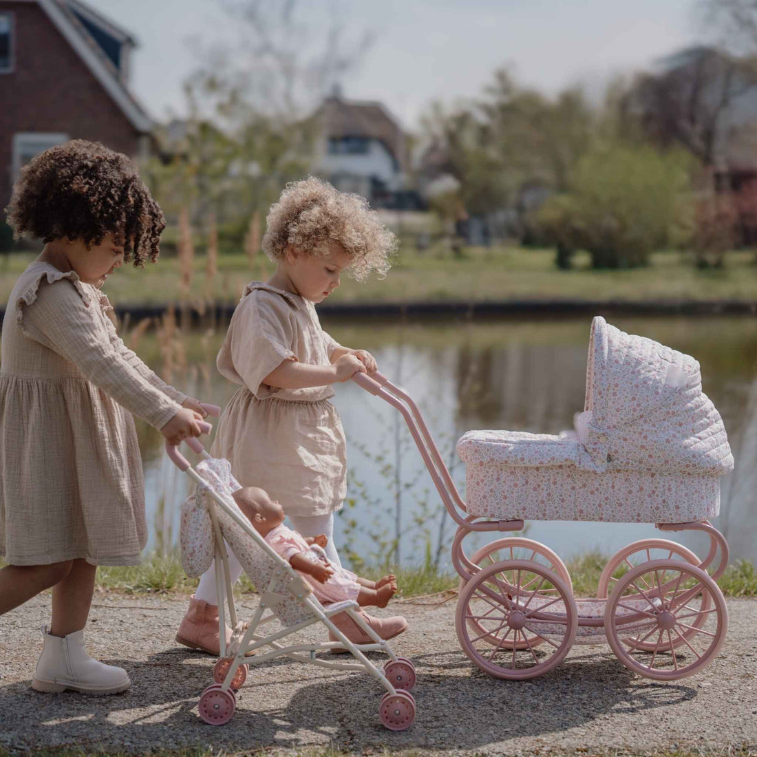 Little Dutch Doll Pram - White | Scandiborn