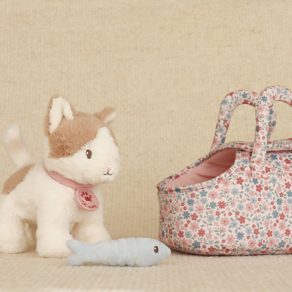 Little Dutch Plush Cat In Bag - Marley | Scandiborn