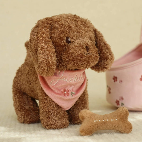 Little Dutch Plush Dog In Bag - Jackie | Scandiborn