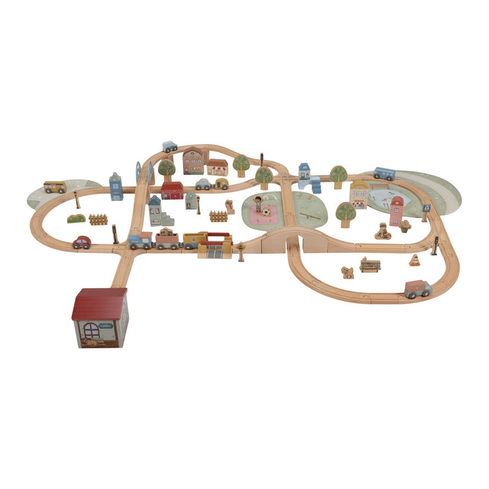 Little Dutch Wooden Train Track Set XL | Scandiborn