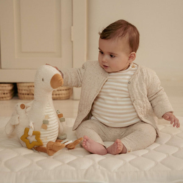 Little Dutch Activity Cuddle Cloth - Little Goose | Scandiborn