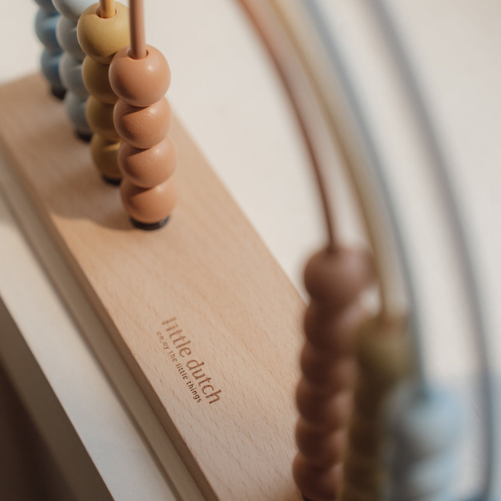 Little Dutch Rainbow Abacus - Forest Friends | Scandiborn