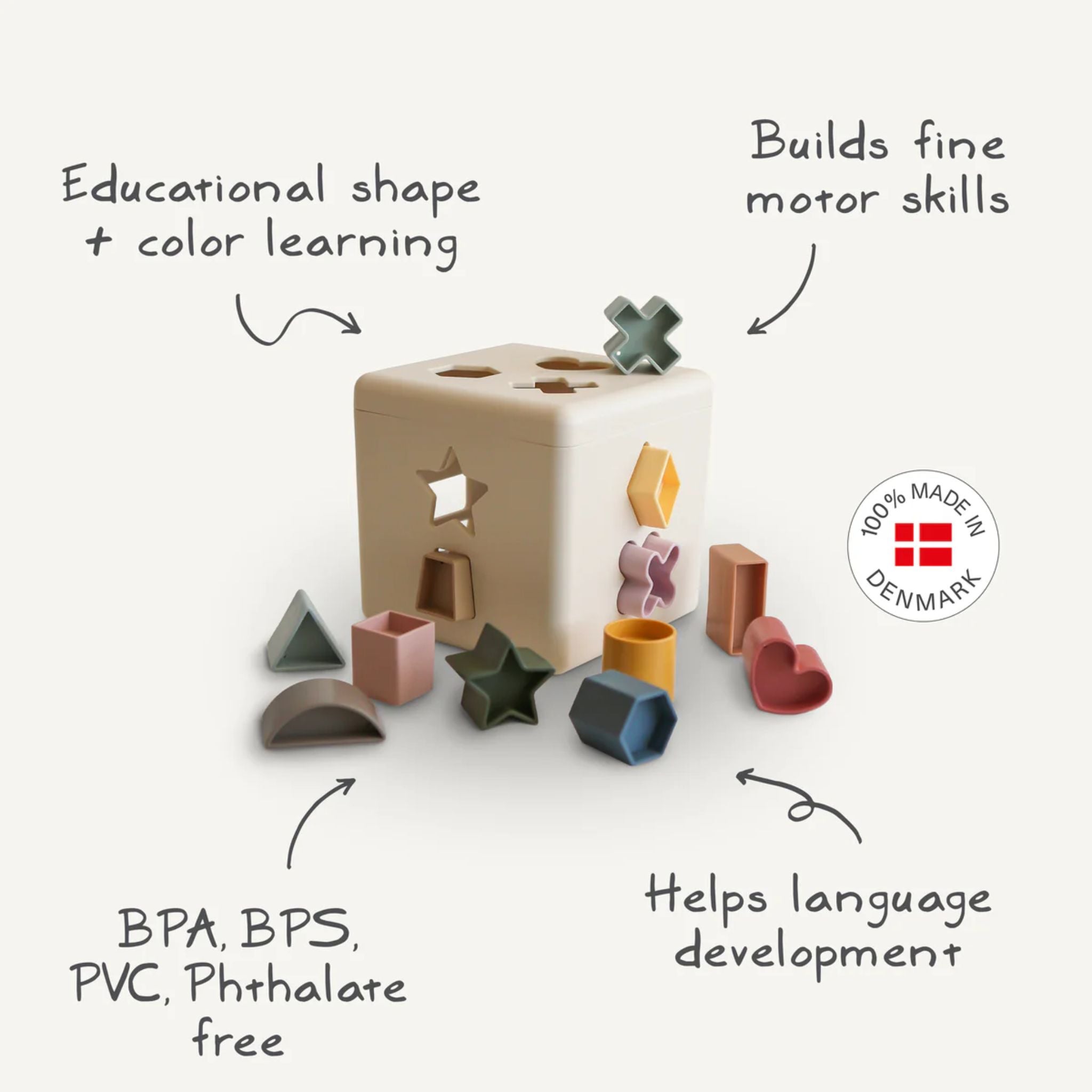 Shape sorting box store