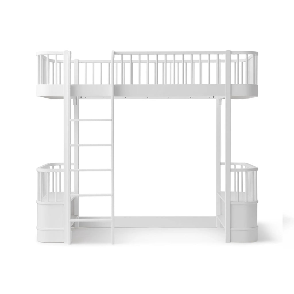 Oliver Furniture Wood Loft Bed White Scandiborn