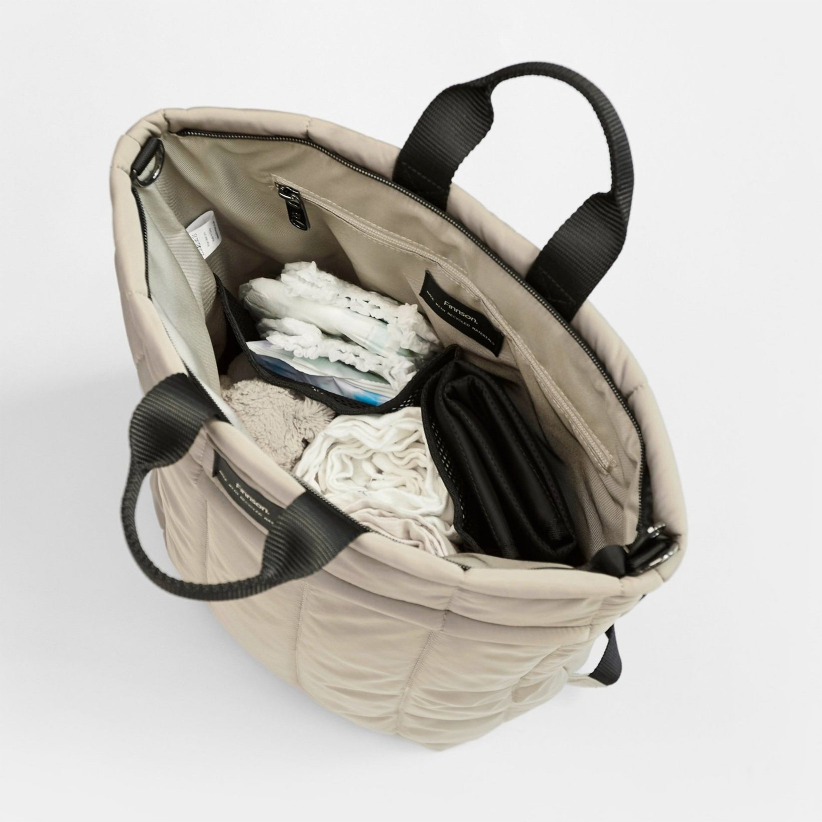 Finnson Rae Eco Changing Backpack - Taupe – Scandiborn