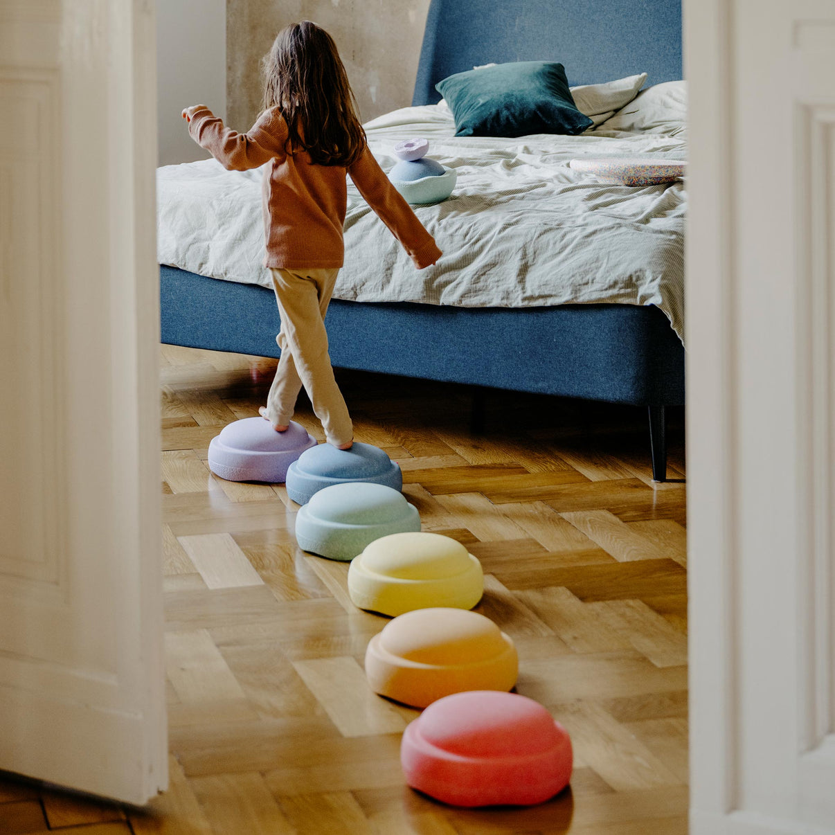 Stapelstein Stepping Stones - Pastel Set Of 6 | Scandiborn