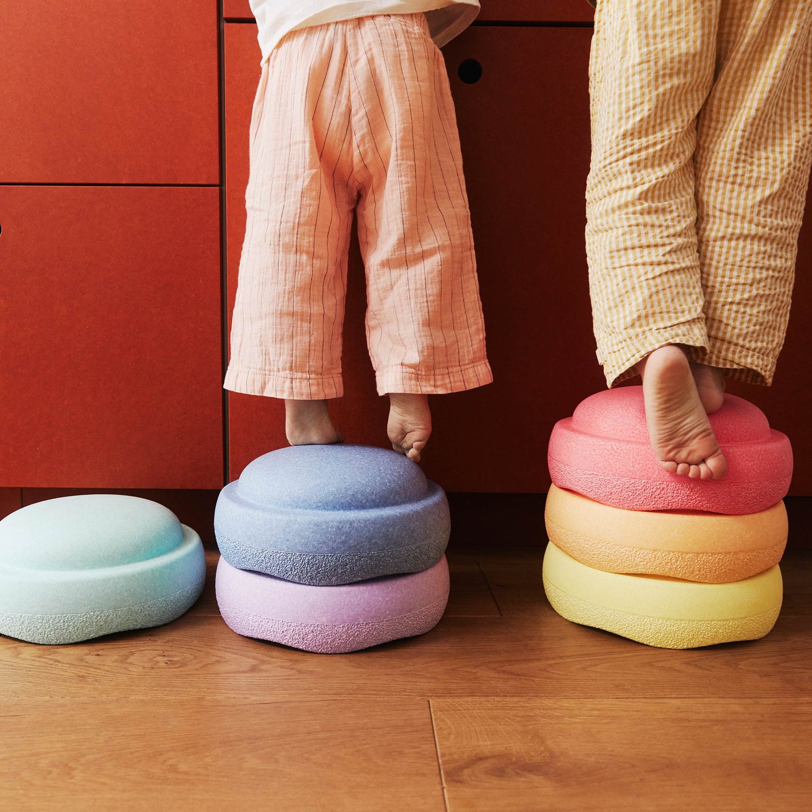 Stapelstein Stepping Stones - Pastel Set Of 6 | Scandiborn