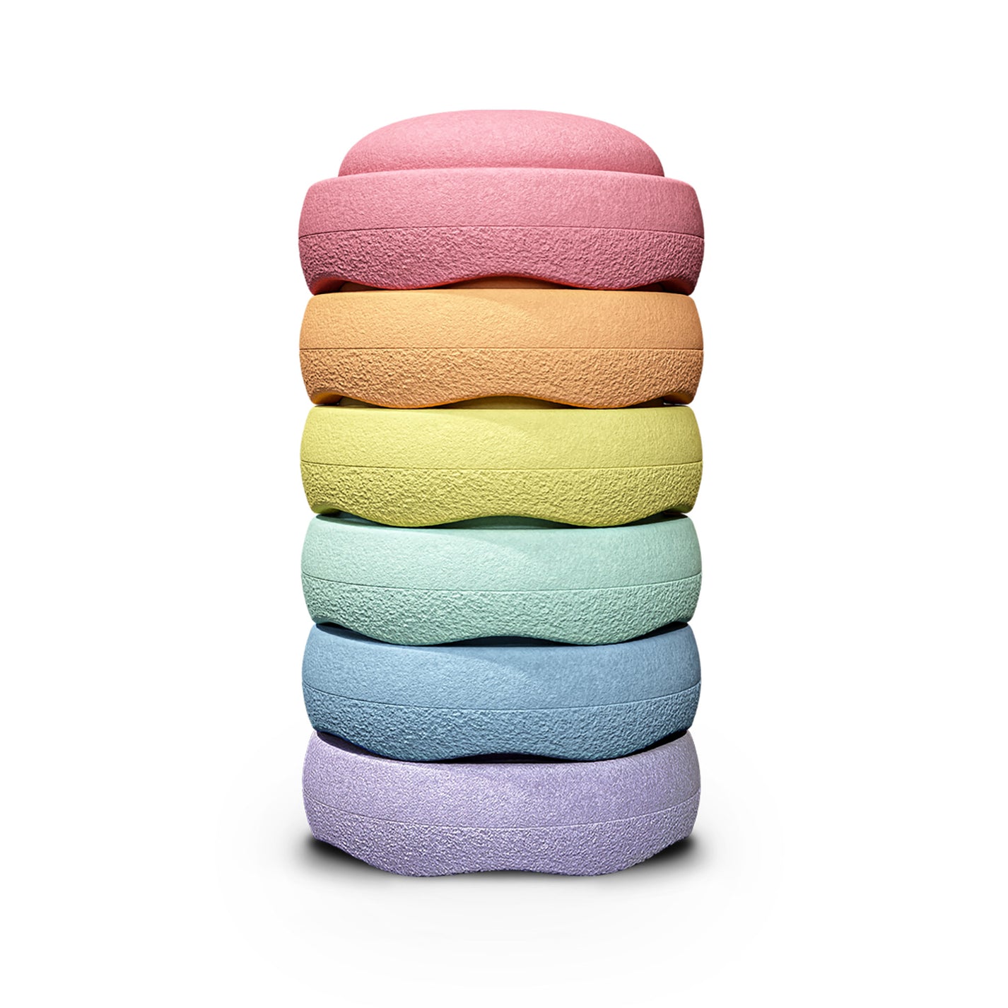 Stapelstein Stepping Stones - Pastel Set Of 6 | Scandiborn