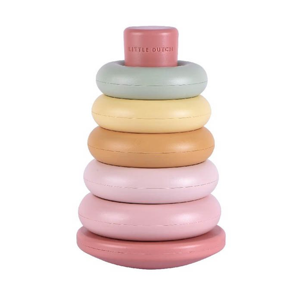 Little Dutch Stacking Rings - Pink | Scandiborn