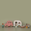Little Dutch Wooden Toy Car & Caravan – Scandiborn