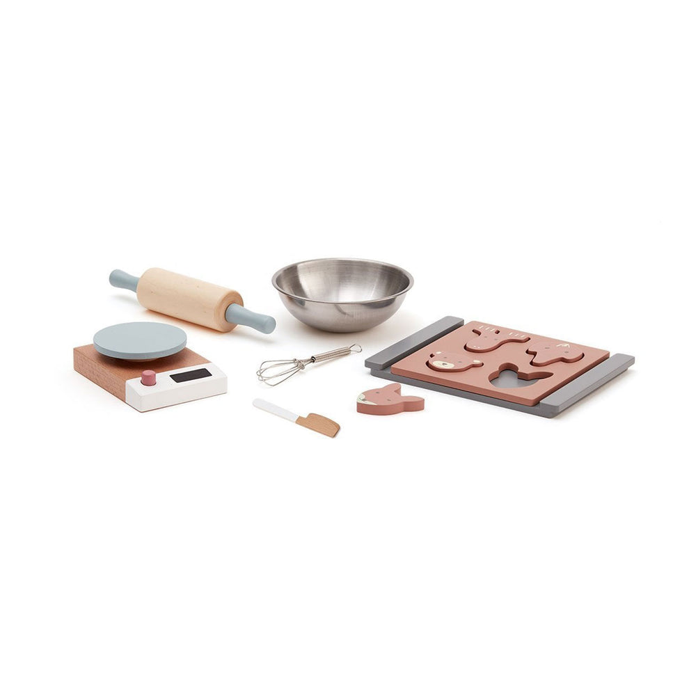 Kids Concept Toy Baking Set | Scandi Wooden Toys – Scandiborn